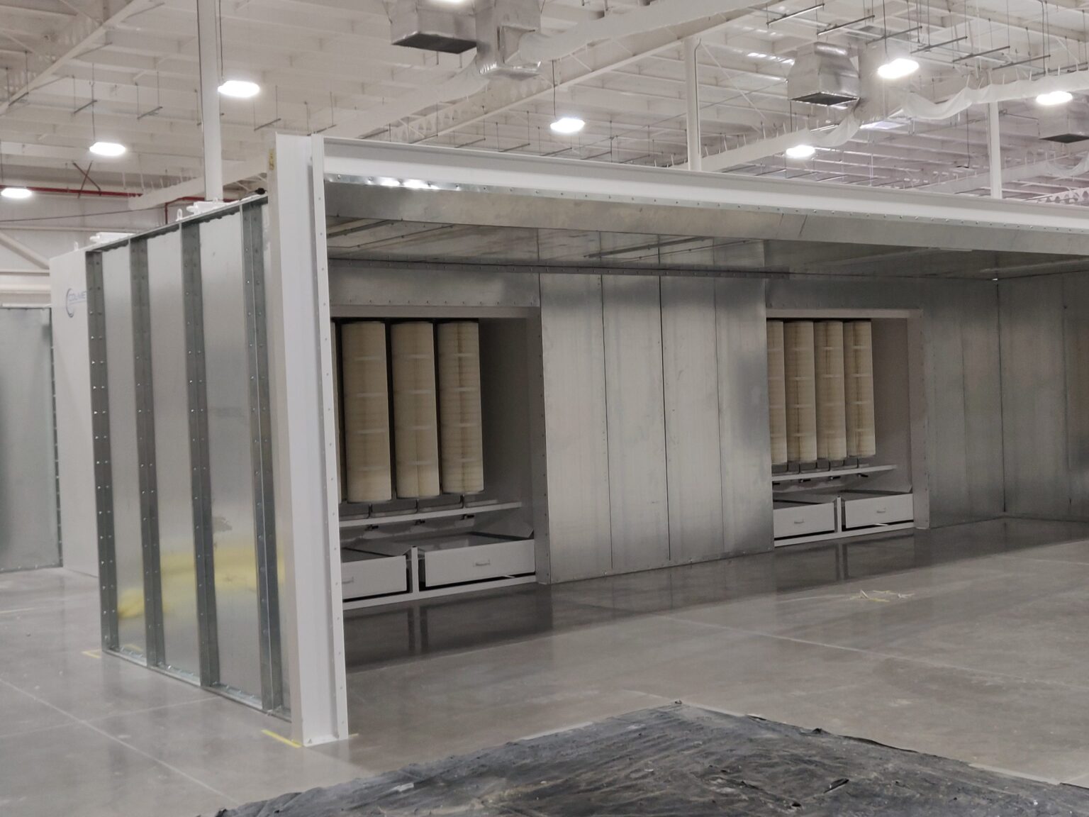 Powder Coating Booths - Industrial Finishing Systems