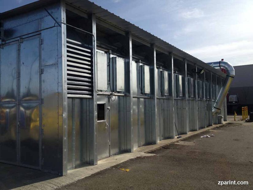 Finding the Right Outdoor Spray Paint Booth for You - Industrial ...